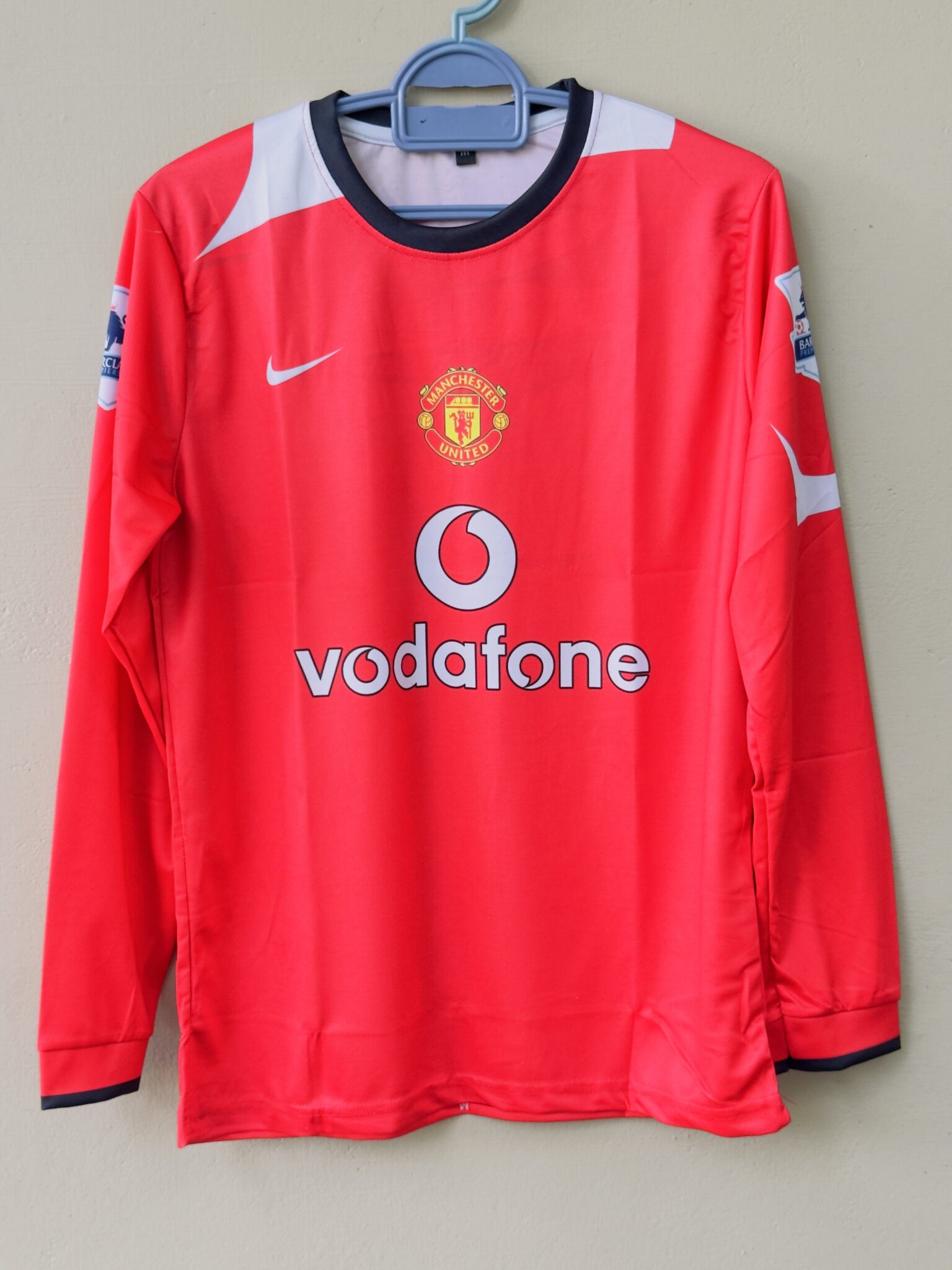 MANCHESTER UNITED 2005/06 HOME KIT FULL SLEEVE - CRISTIANO RONALDO ...
